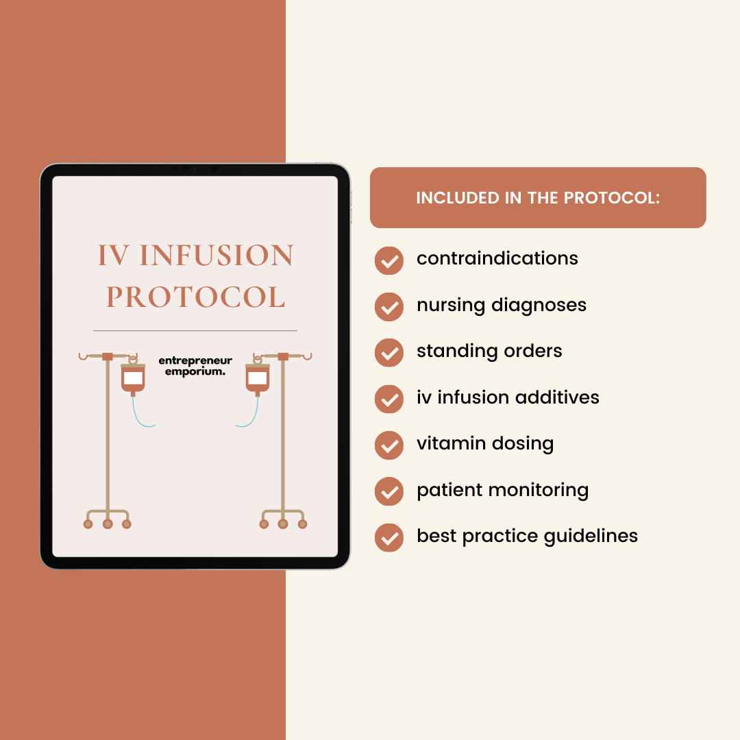 IV Infusion Protocol - Entrepreneur Emporium